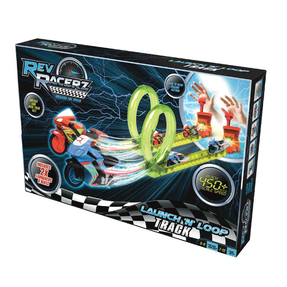 Rev Racerz Launch 'n Loop Track