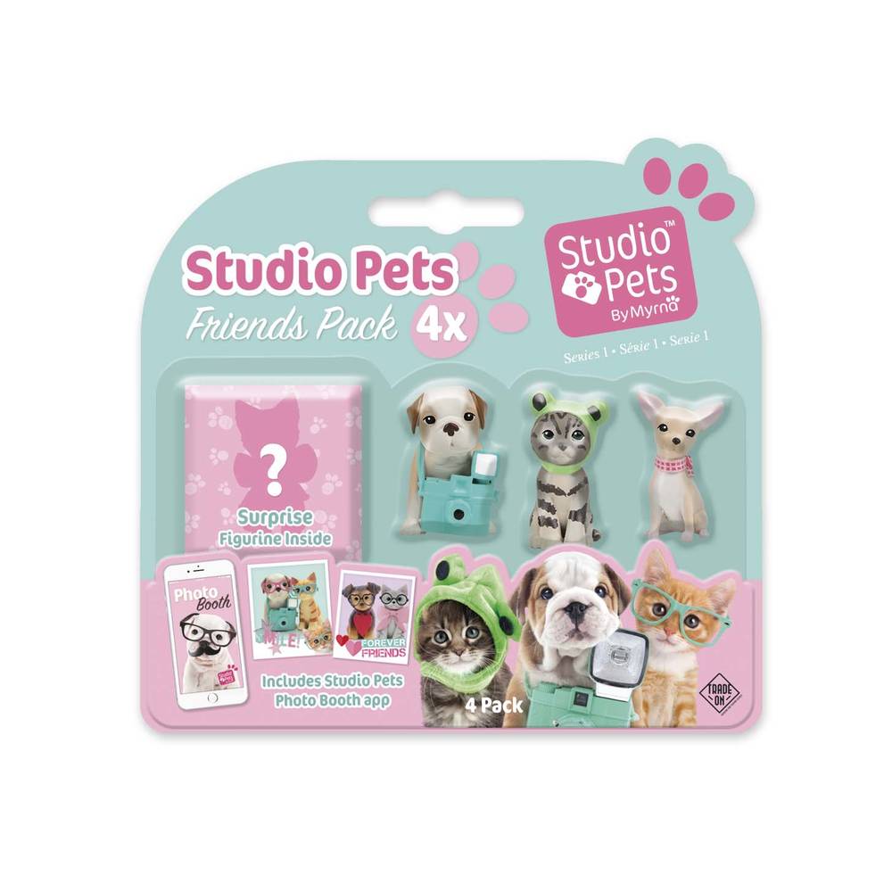 Studio Pets vrienden set van 4