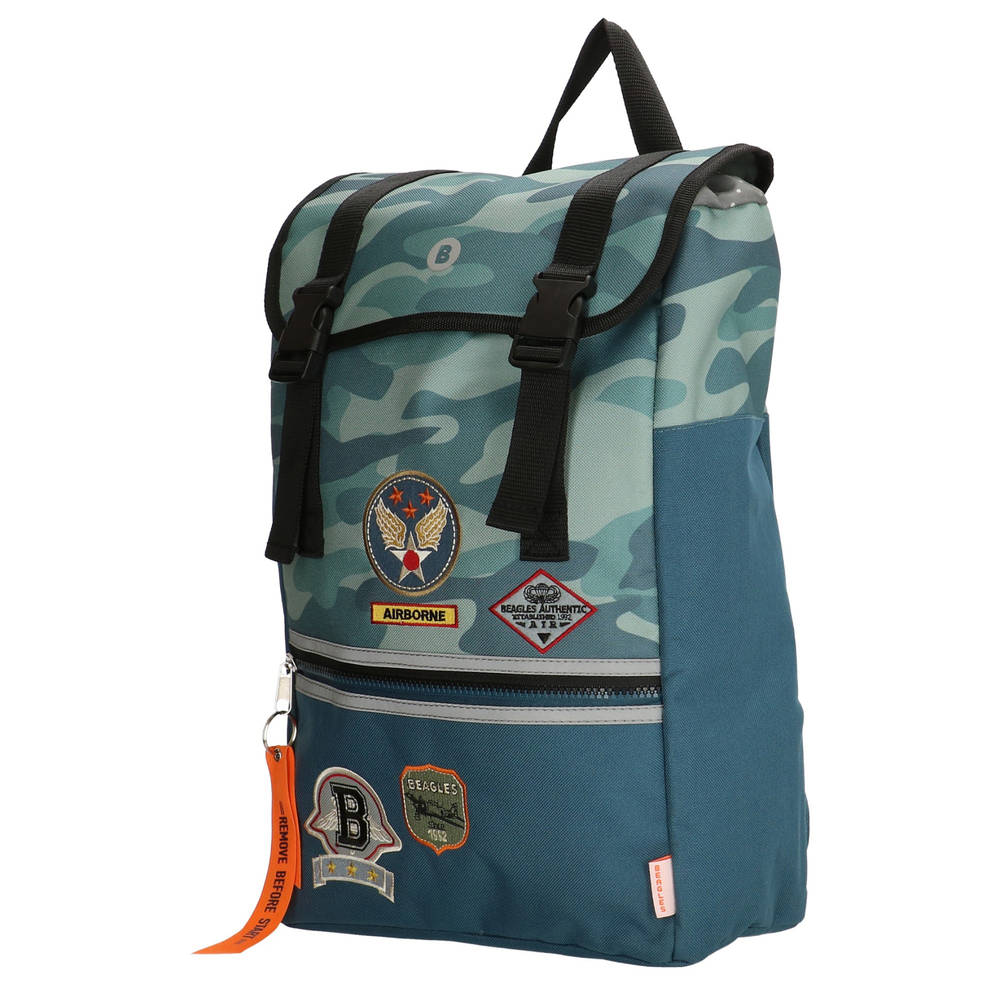 Beagles Airforce camouflage rugzak - blauw