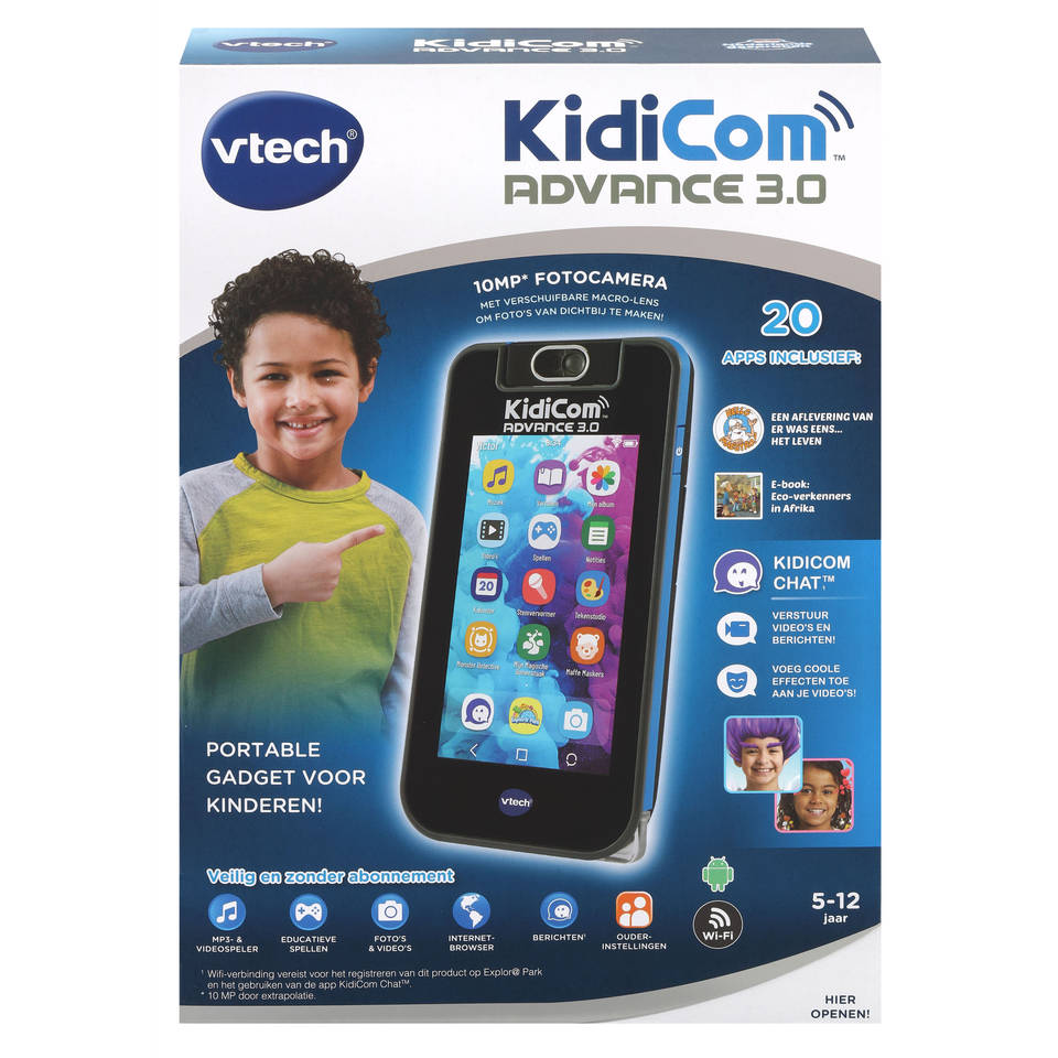 VTech KidiCom Advance 3.0 - blauw