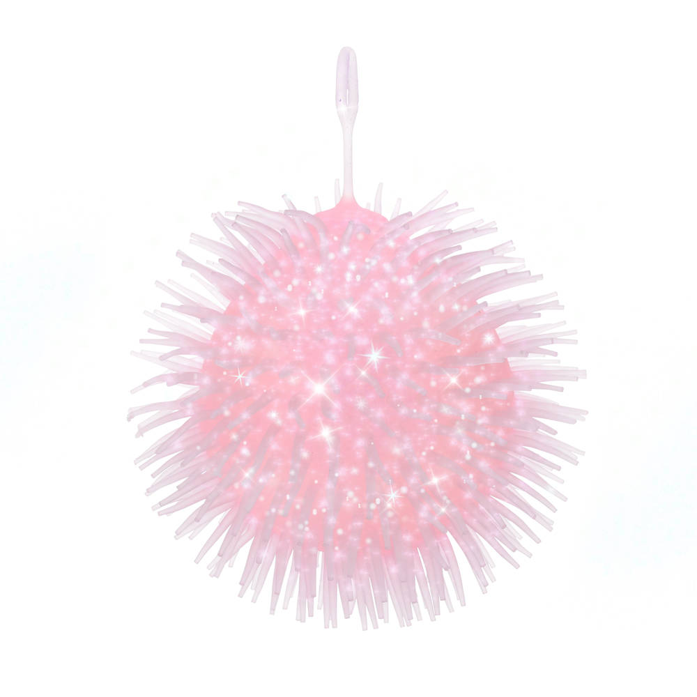 Glitter pufferbal - 12 cm