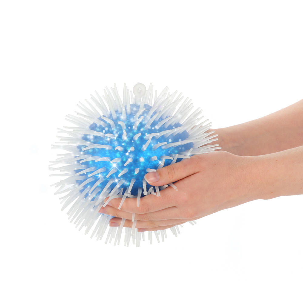 Glitter pufferbal - 12 cm