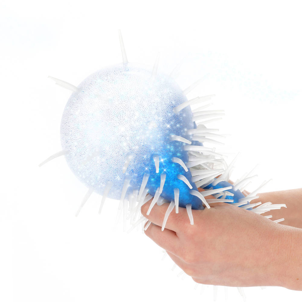 Glitter pufferbal - 12 cm