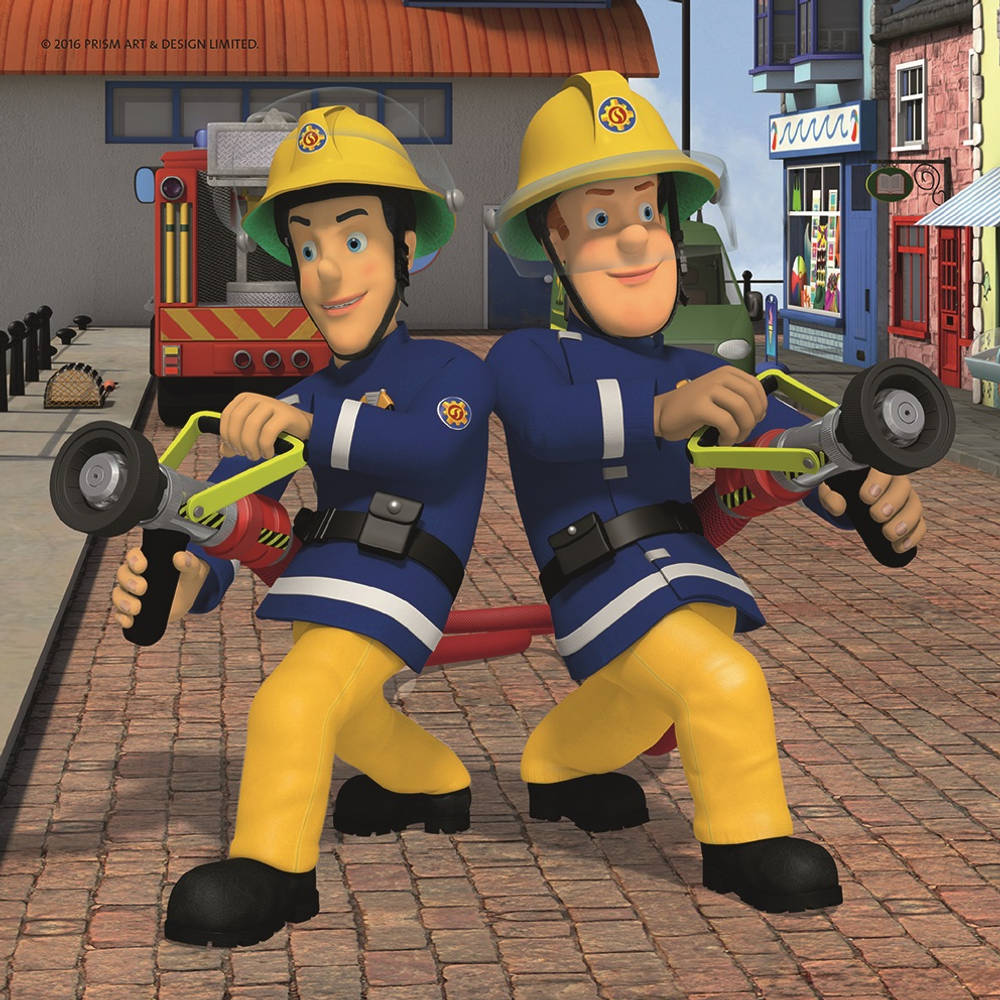 Ravensburger Brandweerman Sam 3-in-1 puzzel met memory - 25/36/49 stukjes