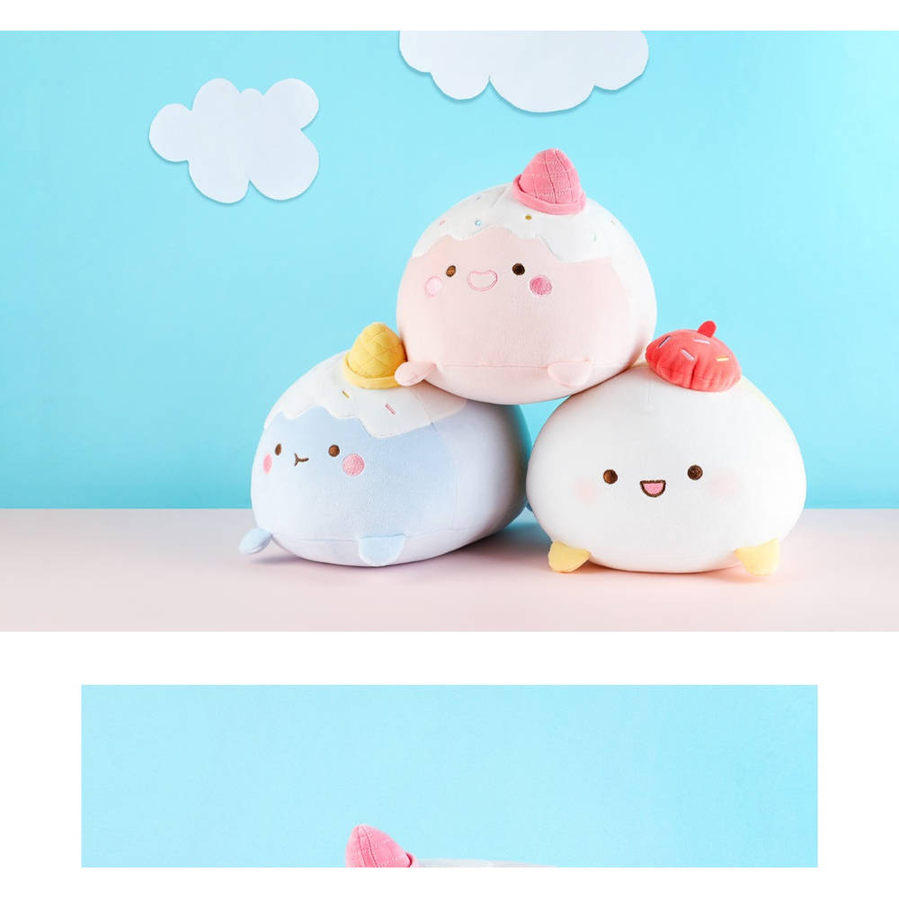 Miniso pluchen Yummy Food aardbei