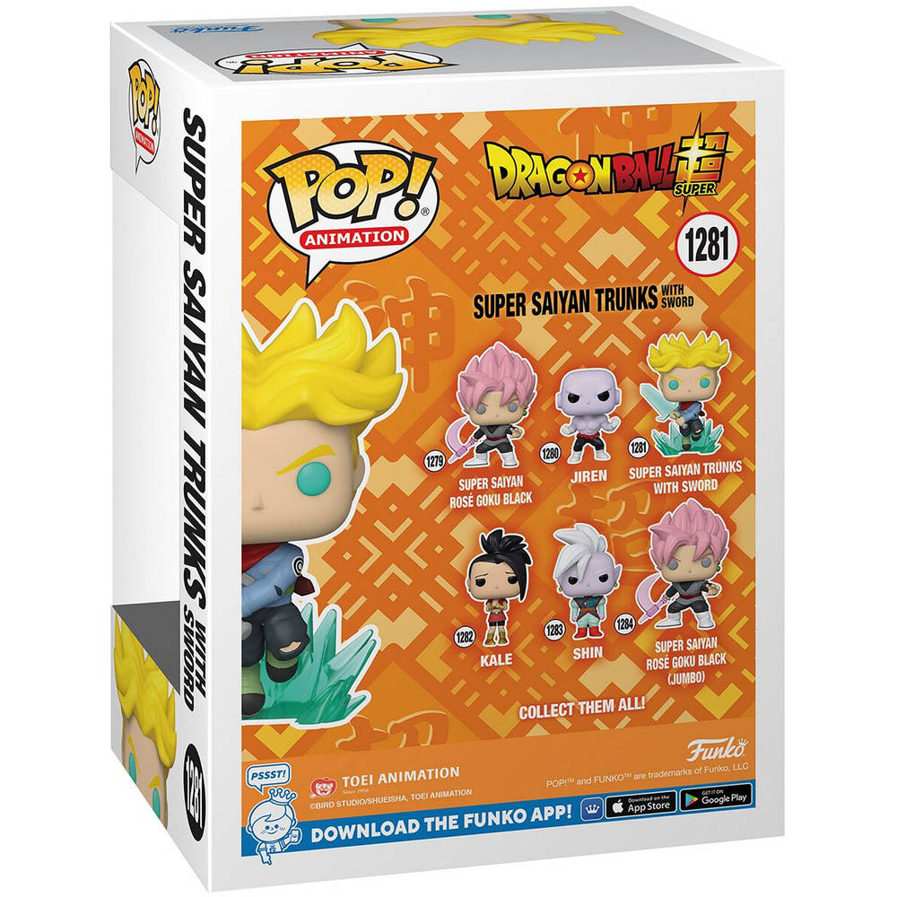 Funko Pop! figuur Dragon Ball Super Super Saiyan Trunks with sword