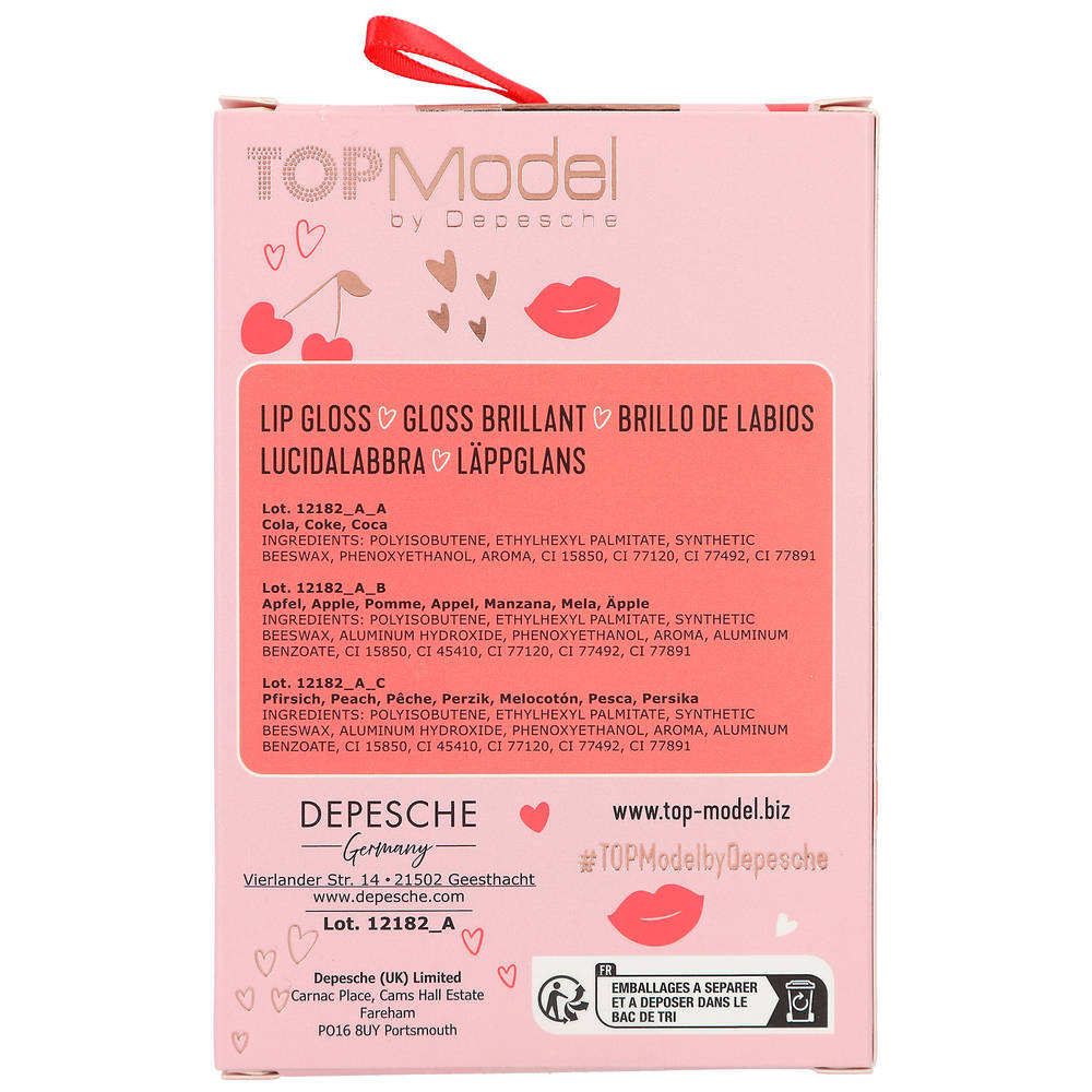 TOPModel lipgloss set van 3
