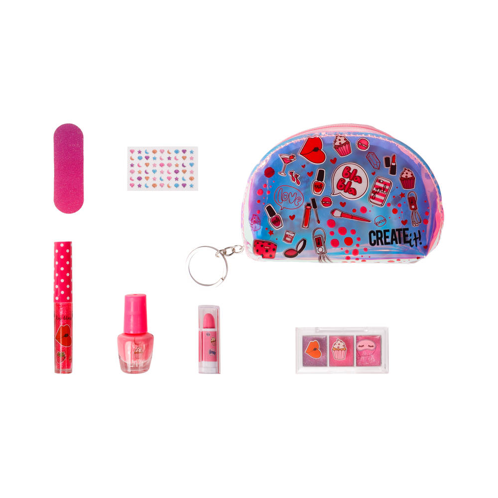 Create it! Make-up cadeau set met tasje