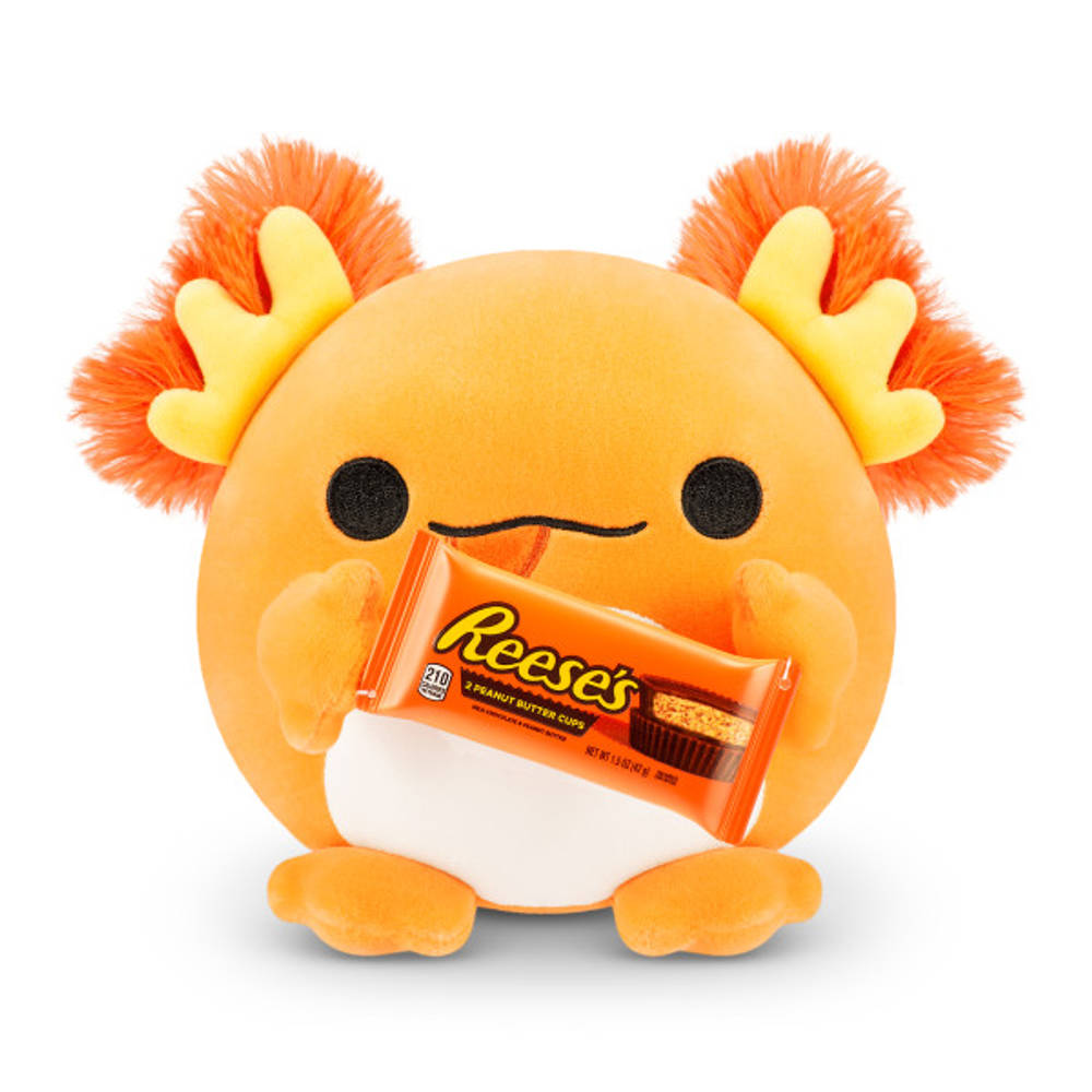 Snackles verrassingsbal met kleine pluche en snack