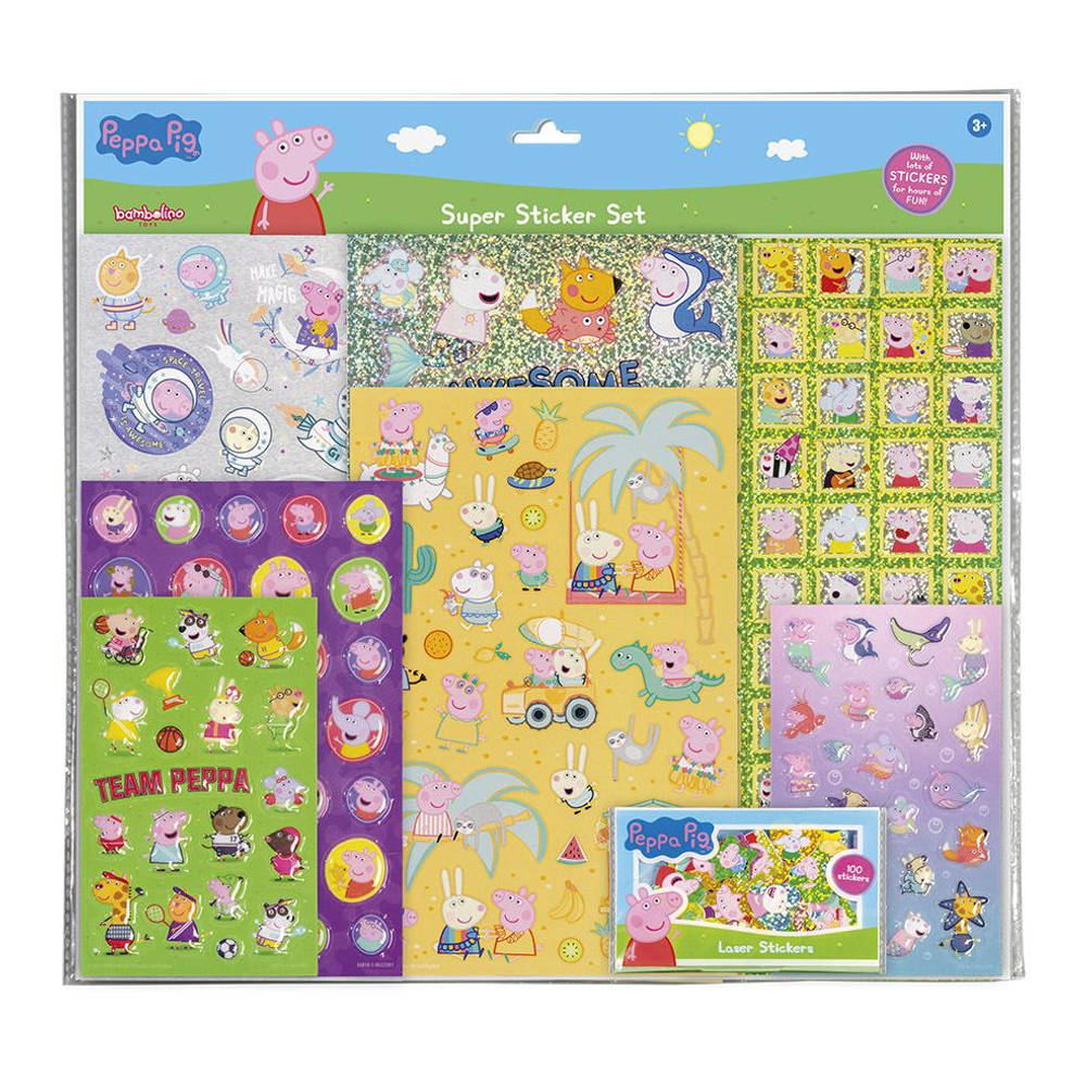Peppa Pig super stickerset