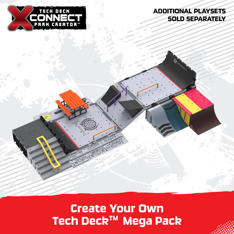Tech Deck X-Connect Transforming Park vingerskateboardset