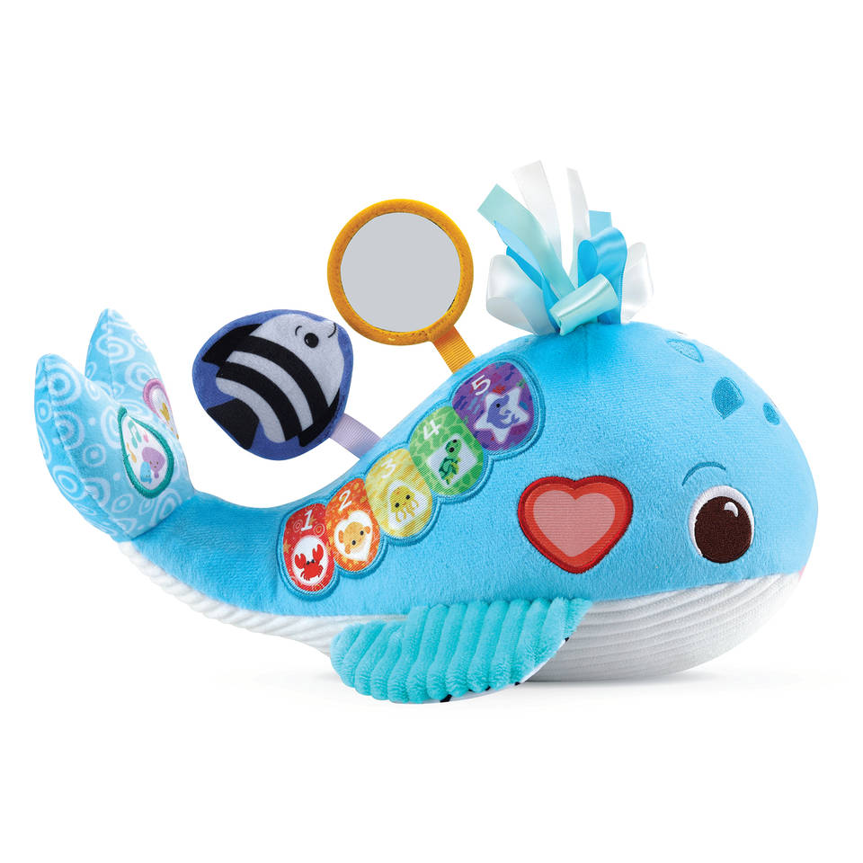 VTech Play Green Knuffel & Leer walvis