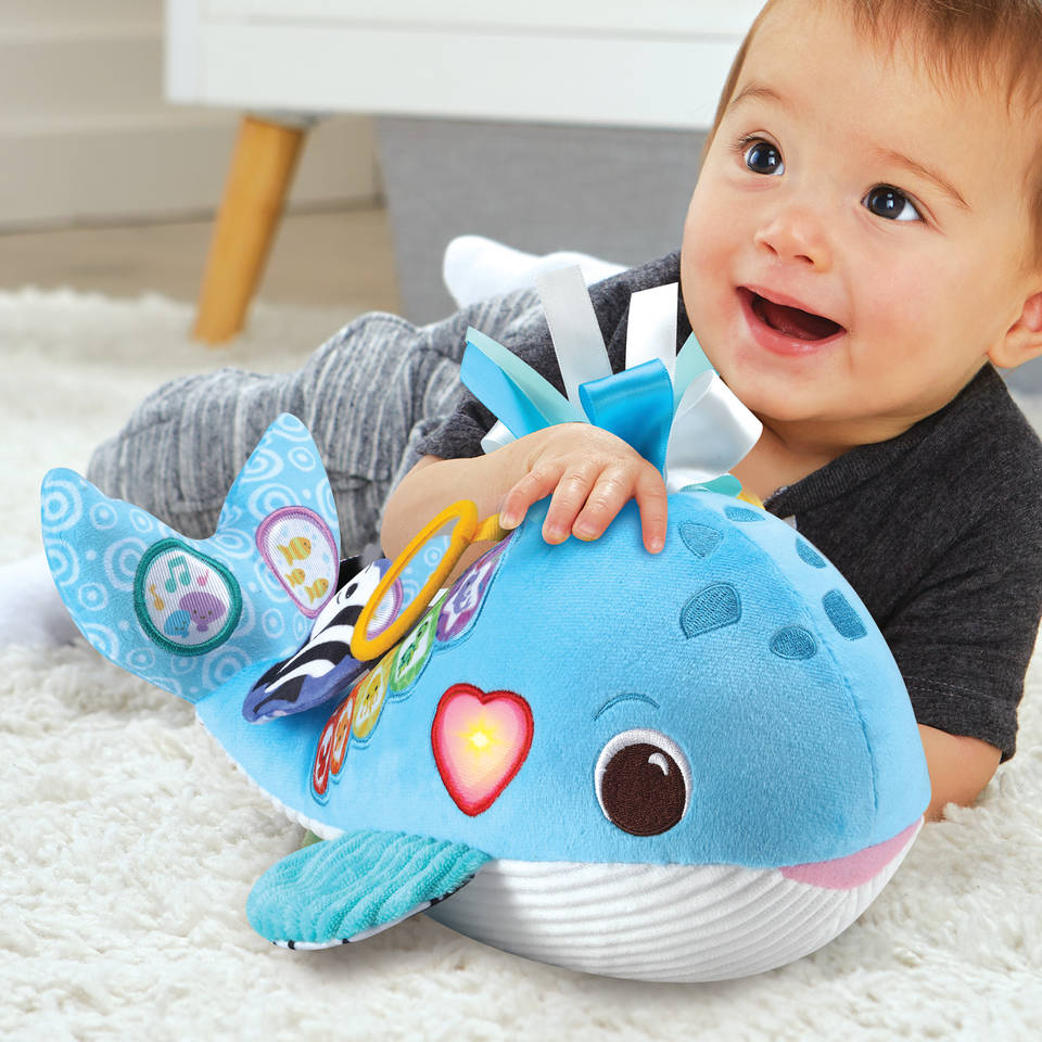 VTech Play Green Knuffel & Leer walvis