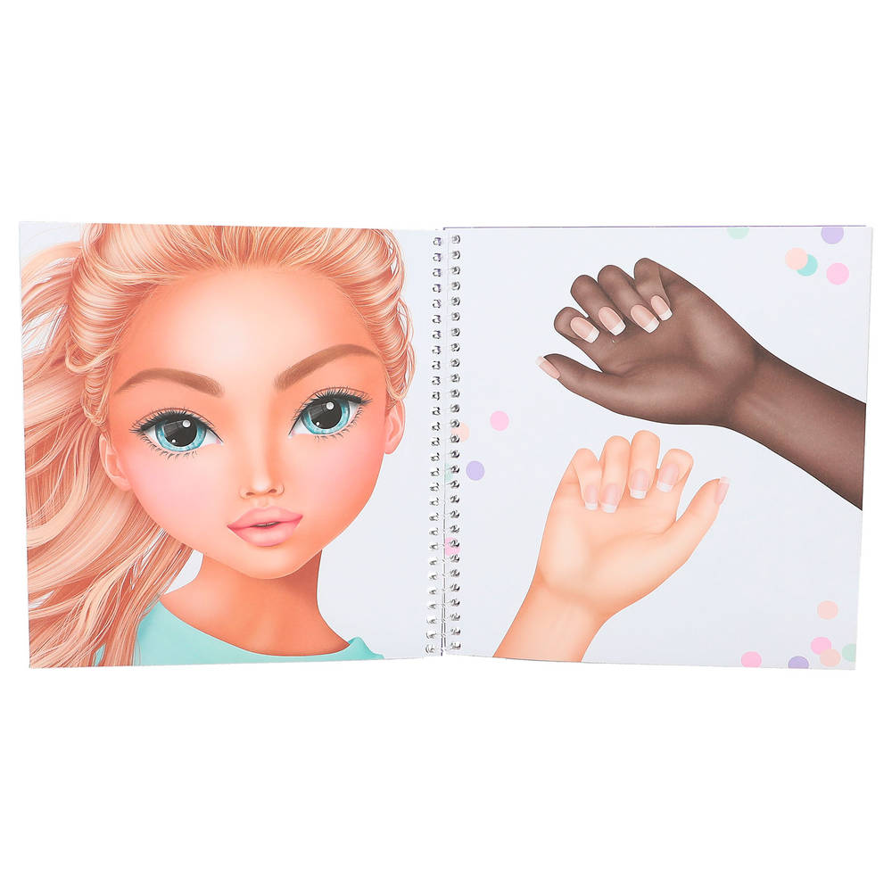 TOPModel Dress Me Up Face Beauty stickerboek