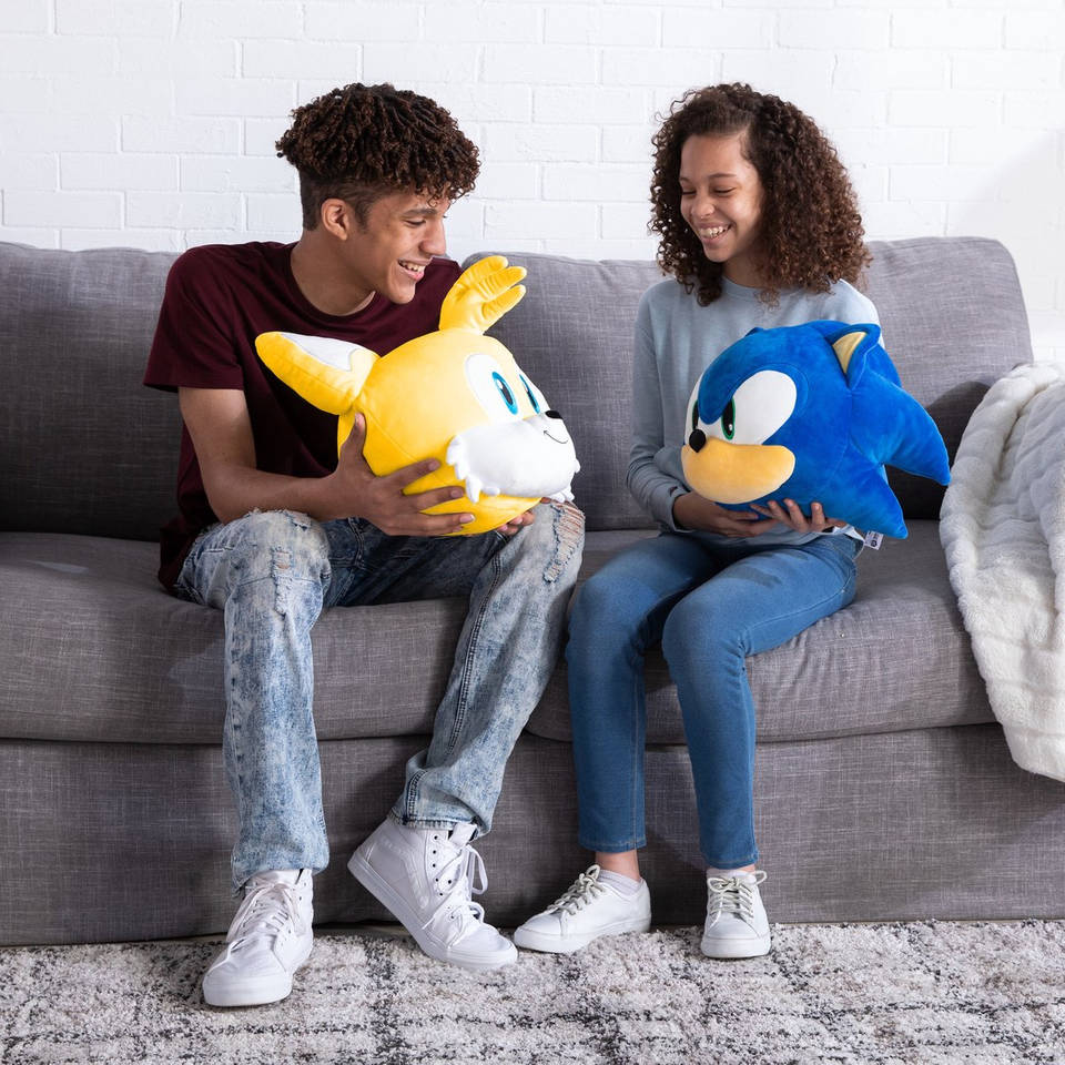 Mocchi Mocchi Mega Sonic knuffel - 36 cm