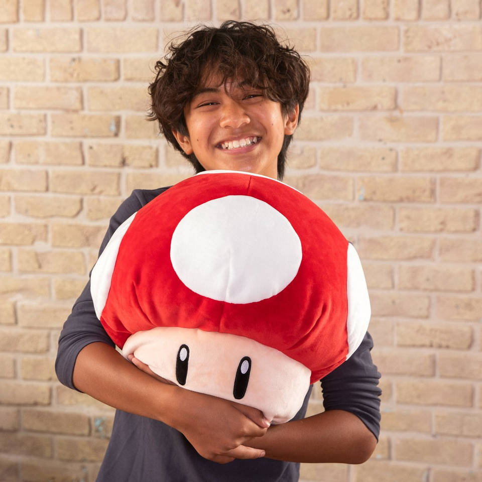 Mocchi Mocchi Mega Mushroom knuffel - 40 cm