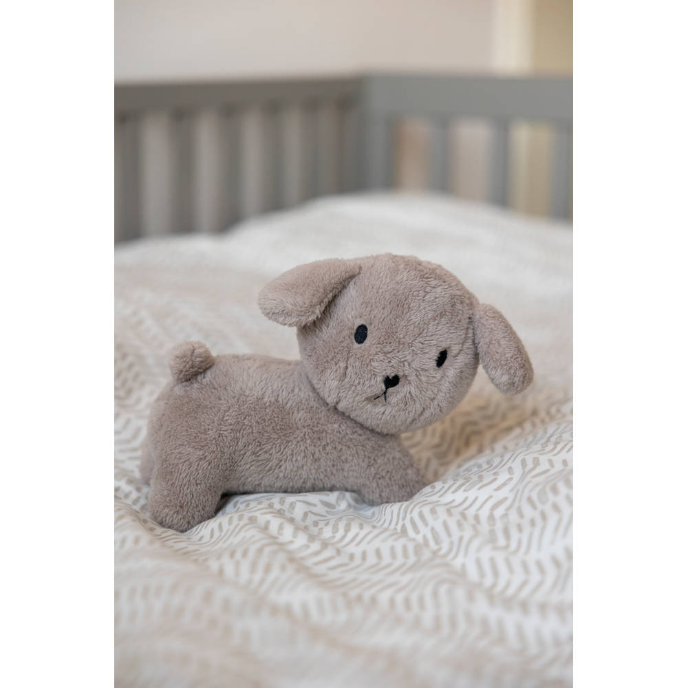 nijntje fluffy knuffel Snuffie - 25 cm - taupe