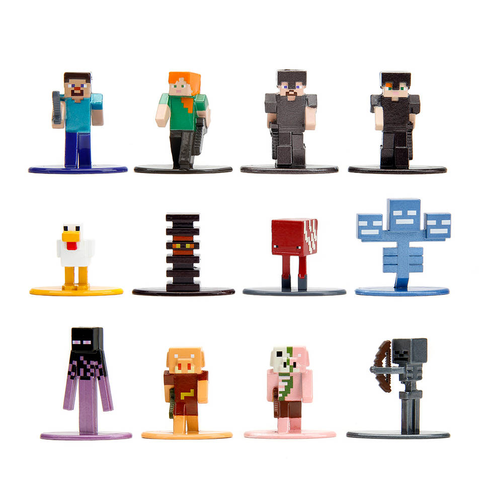 Jada Minecraft diecast speelfiguur - 4 cm
