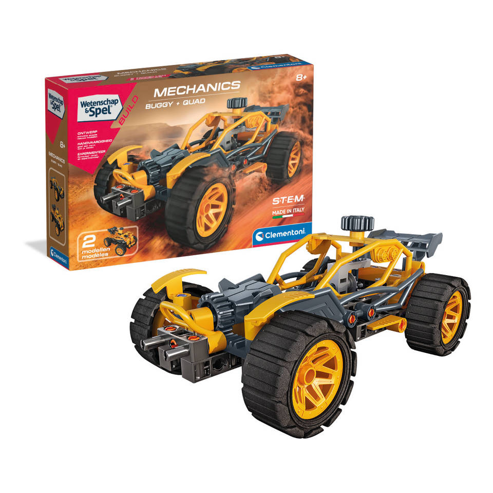 Clementoni Mechanics buggy en quad