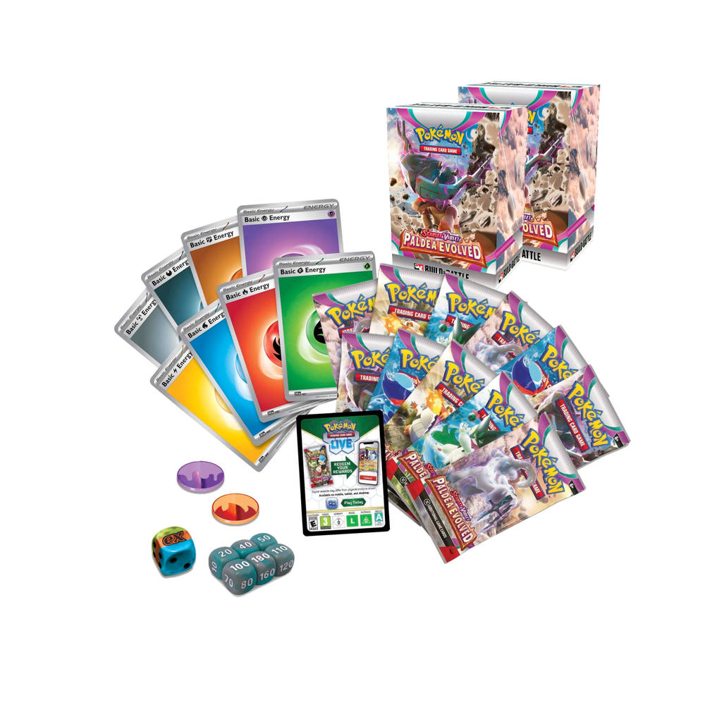 Pokémon Tcg Scarlet And Violet Paldea Evolved Build And Battle Stadium