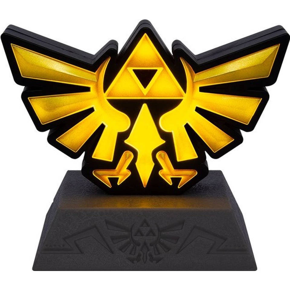 The Legend of Zelda Hyrule embleem 3D lamp