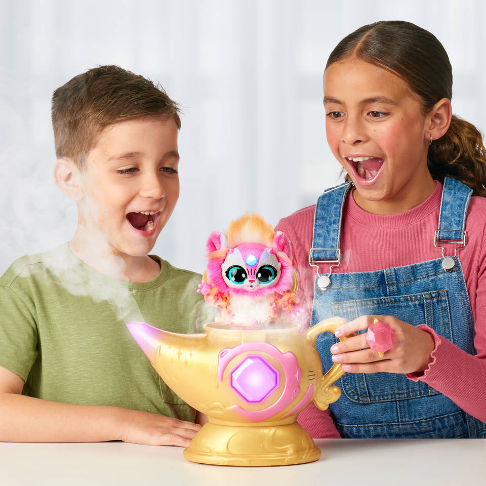 Magic Mixies magische wonderlamp - roze