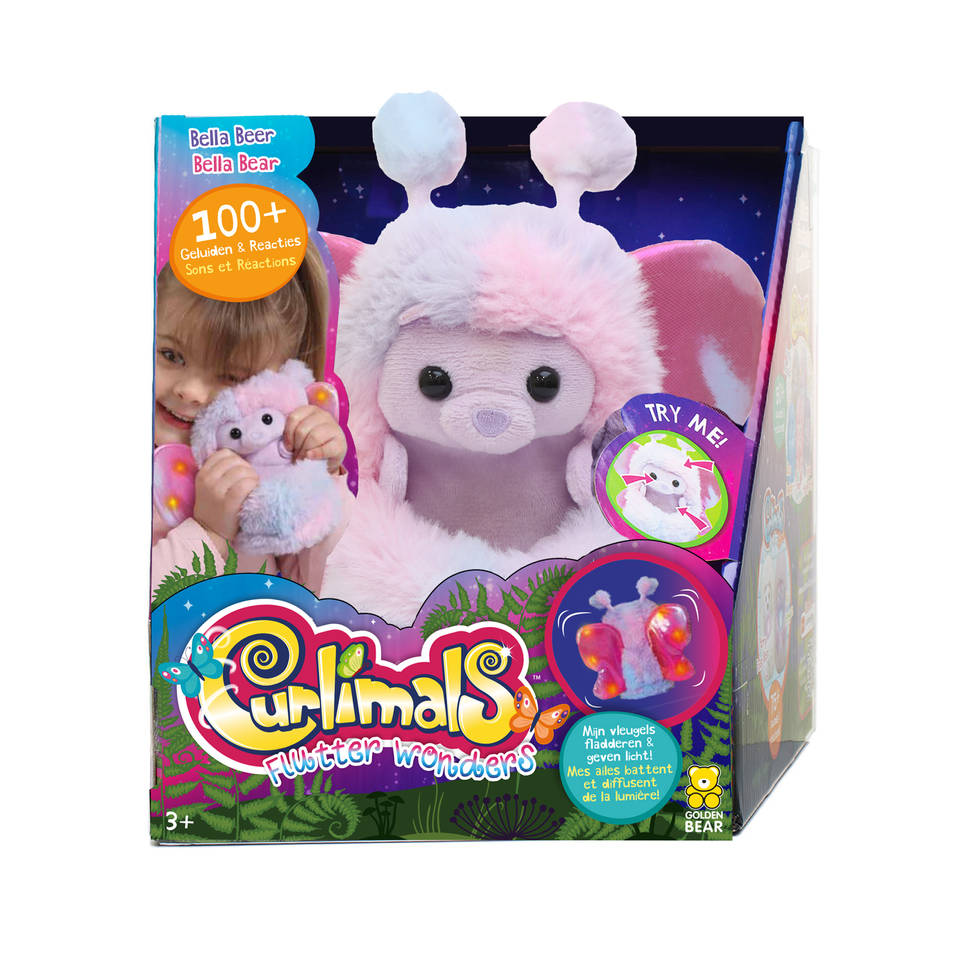 Curlimals Flutter Wonders knuffel Bella