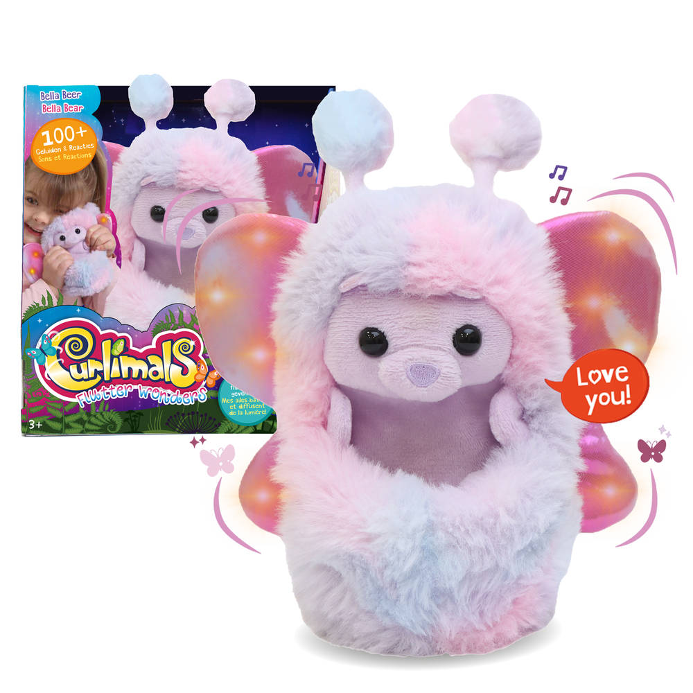 Curlimals Flutter Wonders knuffel Bella