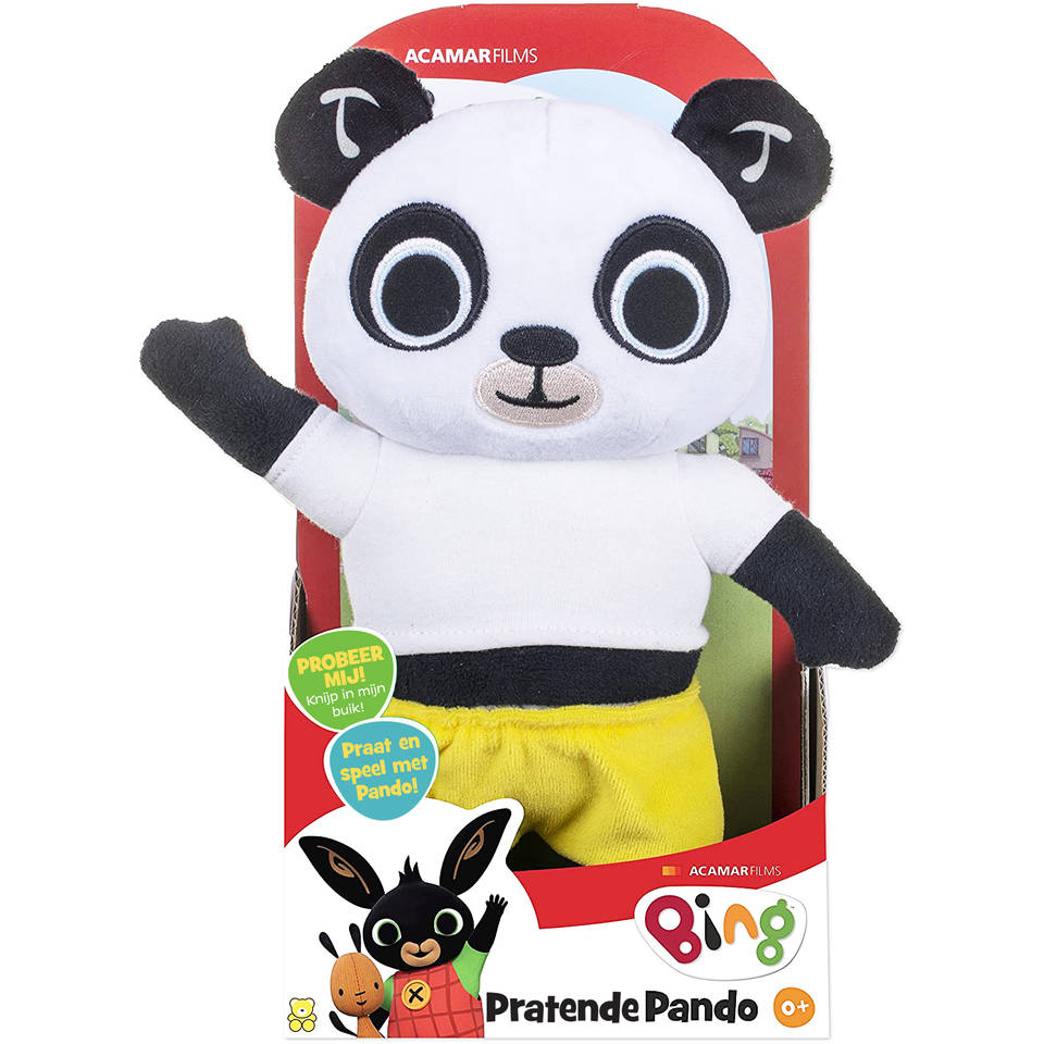 Bing pratende knuffel Pando