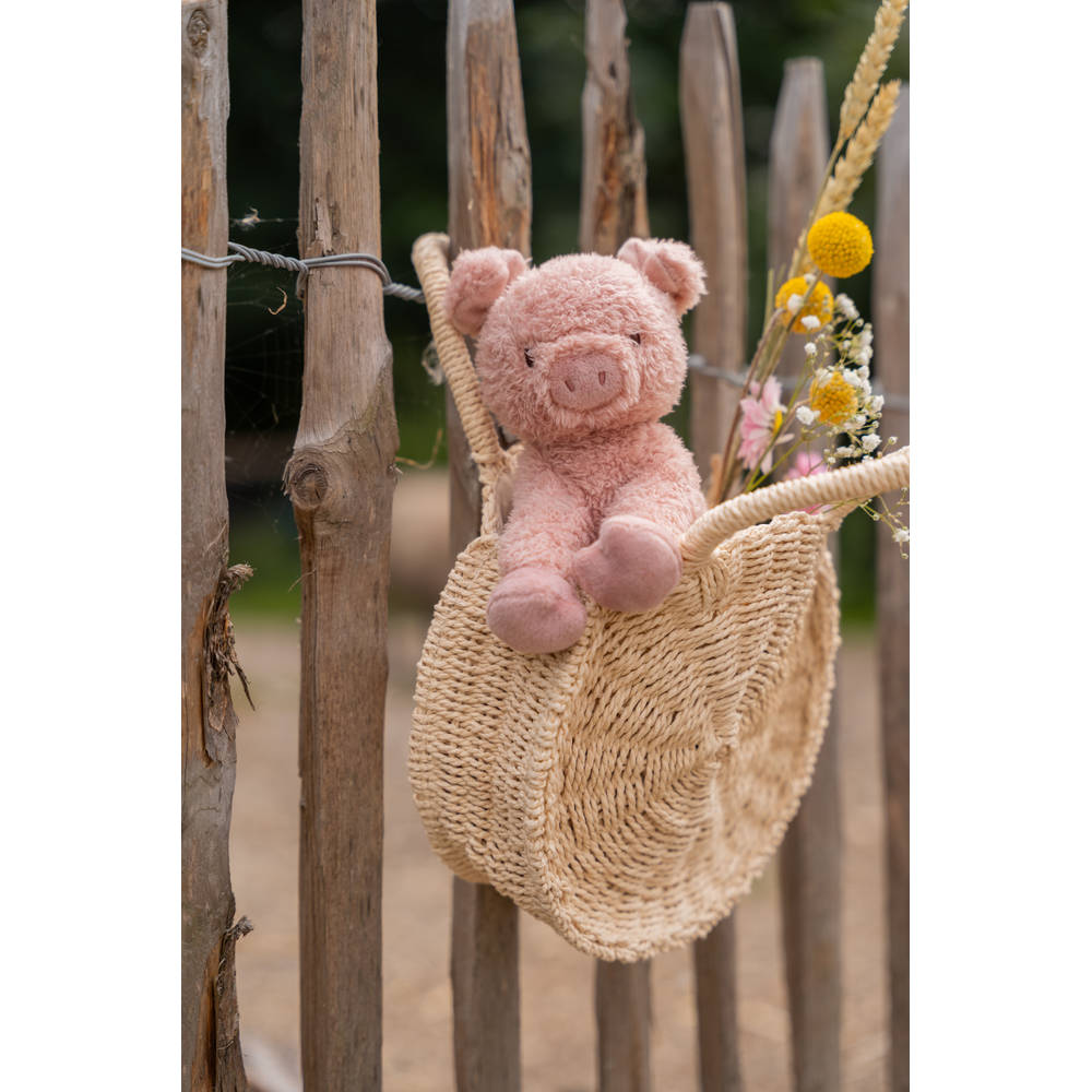 Little Dutch Little Farm knuffel varken - 17 cm