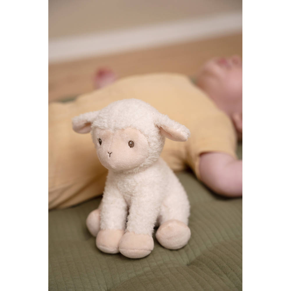 Little Dutch Little Farm knuffel schaap - 17 cm