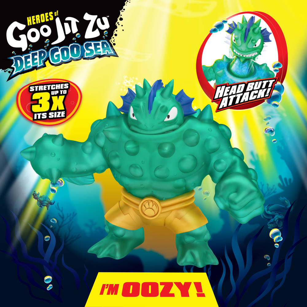Goo Jit Zu Deep Goo Sea figuur Foogoo