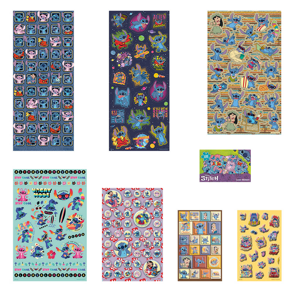 Stitch super stickerset