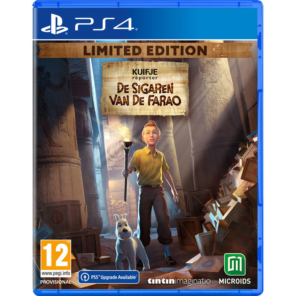 Kuifje reporter De sigaren van de farao Limited Edition PS4