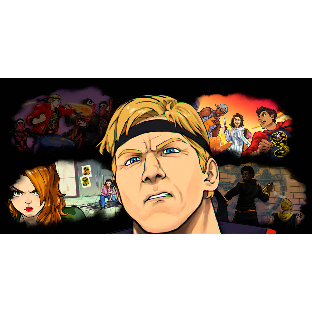 Cobra Kai The Karate Kid Saga Continues - code in a box Nintendo Switch