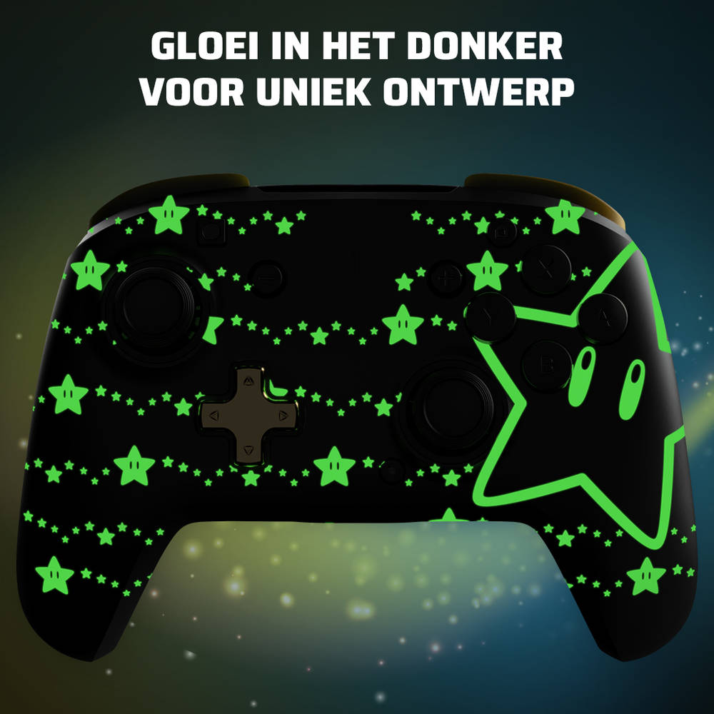 Nintendo Switch PDP Gaming Rematch Super Stars Glow in the Dark ...