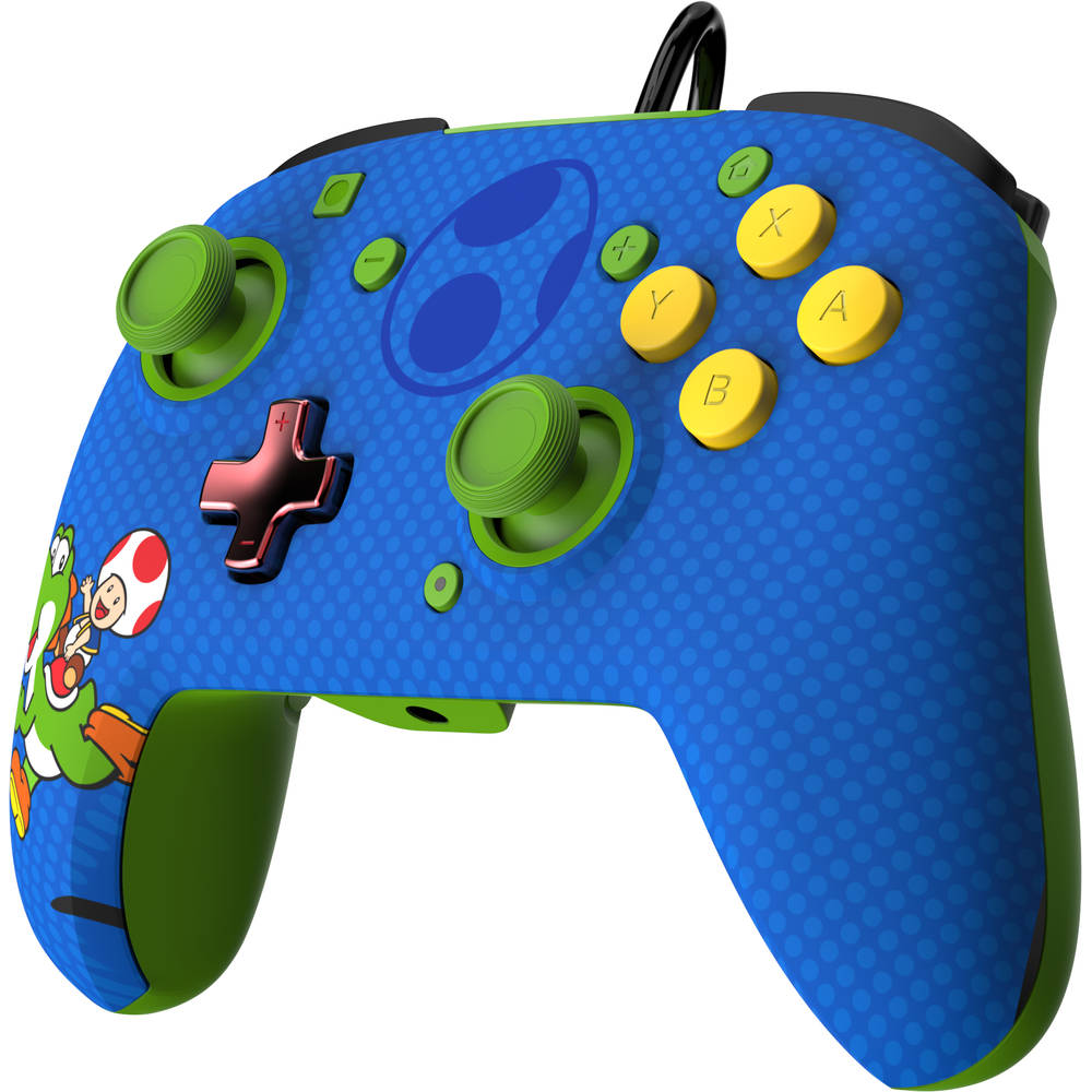 Nintendo Switch PDP Gaming Rematch Super Mario Yoshi + Toad controller