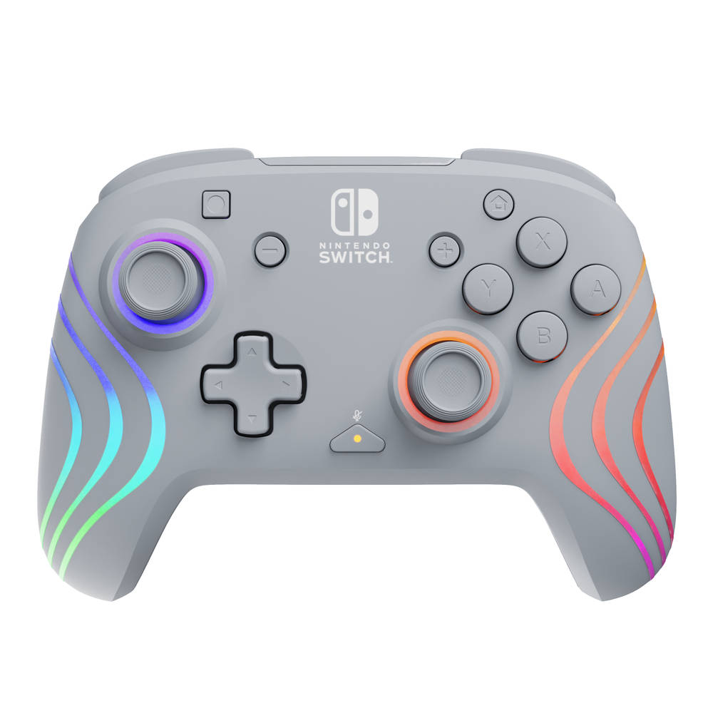 Nintendo Switch PDP Afterglow Wave controller - grijs