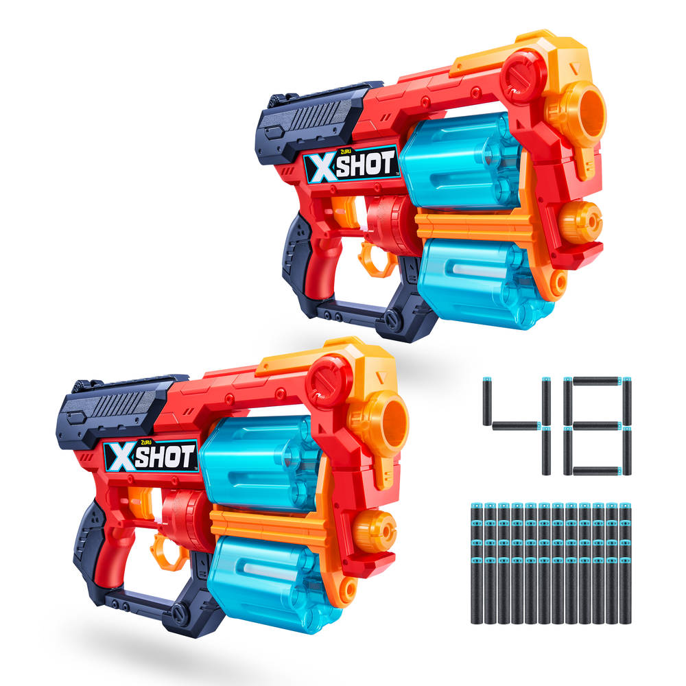 XSHOT Excel Red Xcess blaster 2-pack