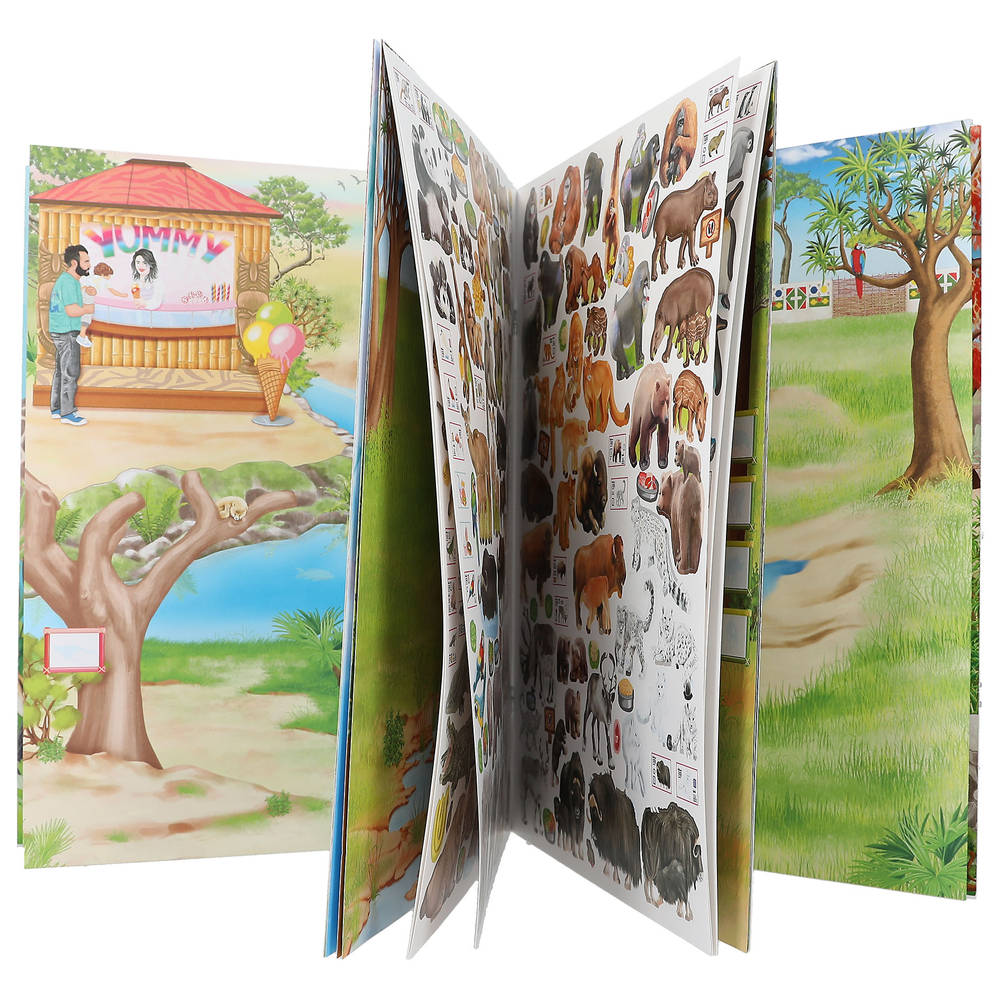Create Your Zoo stickerboek