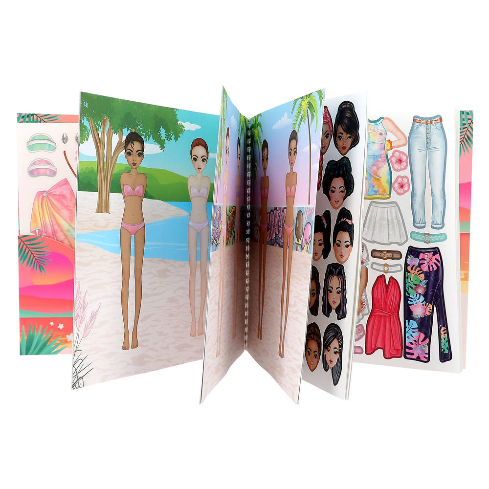TOPModel Dress Me UP stickerboek vakantie