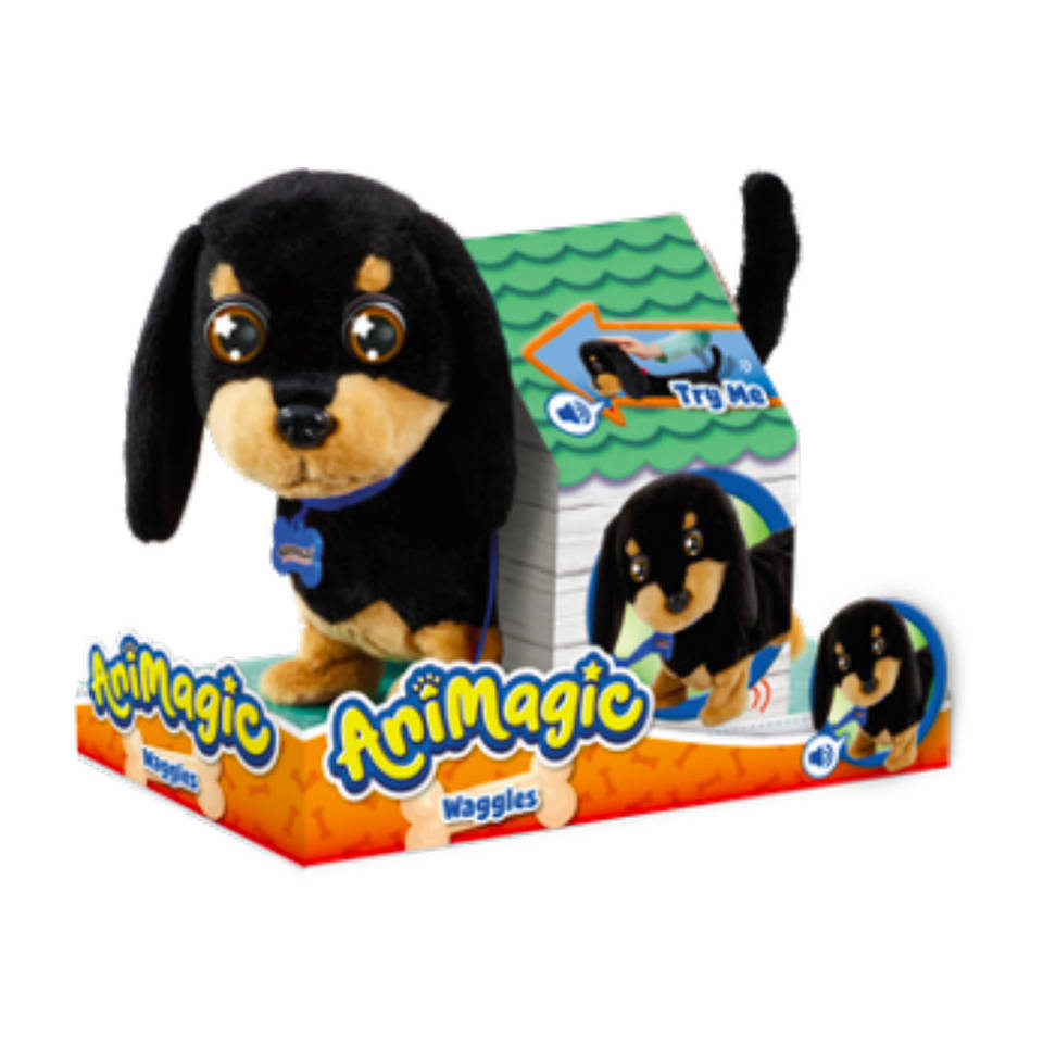 AniMagic interactieve knuffel Waggles