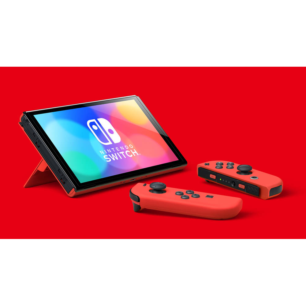 Nintendo Switch OLED Mario Edition - rood