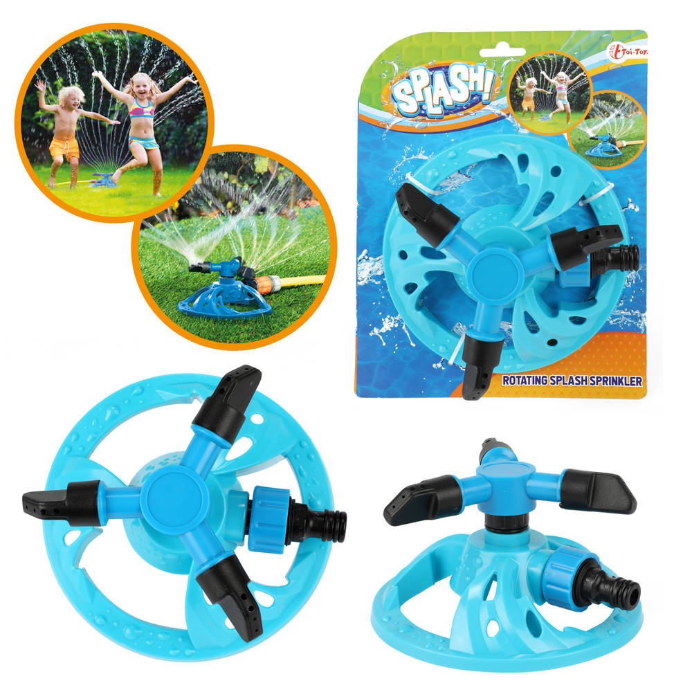 Splash watersproeier draaiend