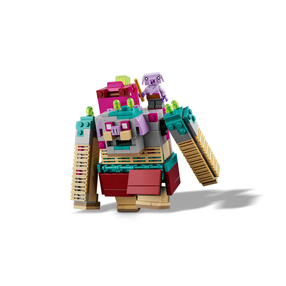 LEGO Minecraft duel met de Verslinder 21257