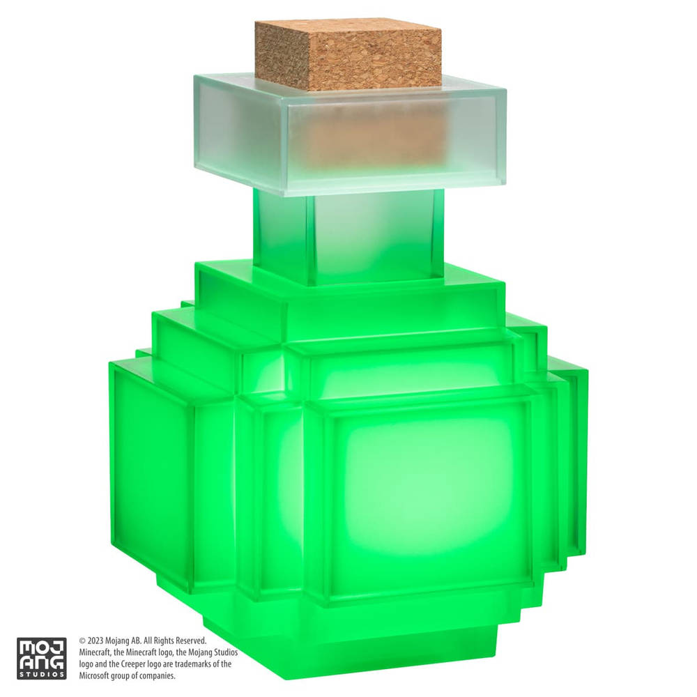Minecraft Potion Bottle lamp
