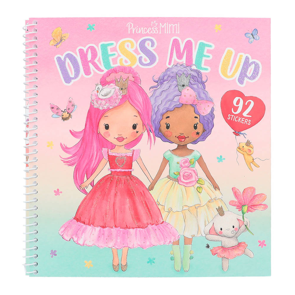 Princess Mimi Dress Me Up stickerboek 92-delig