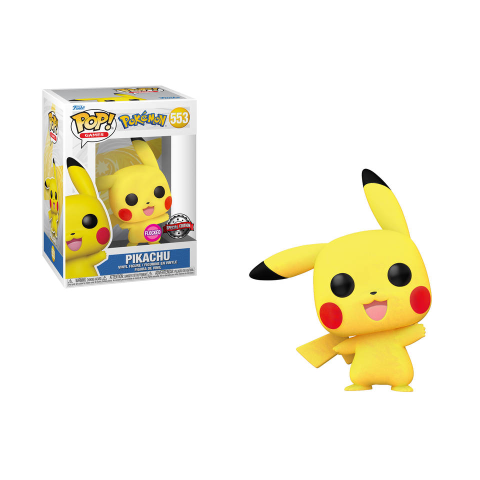 Funko Pop! figuur Pokémon Pikachu Flocked