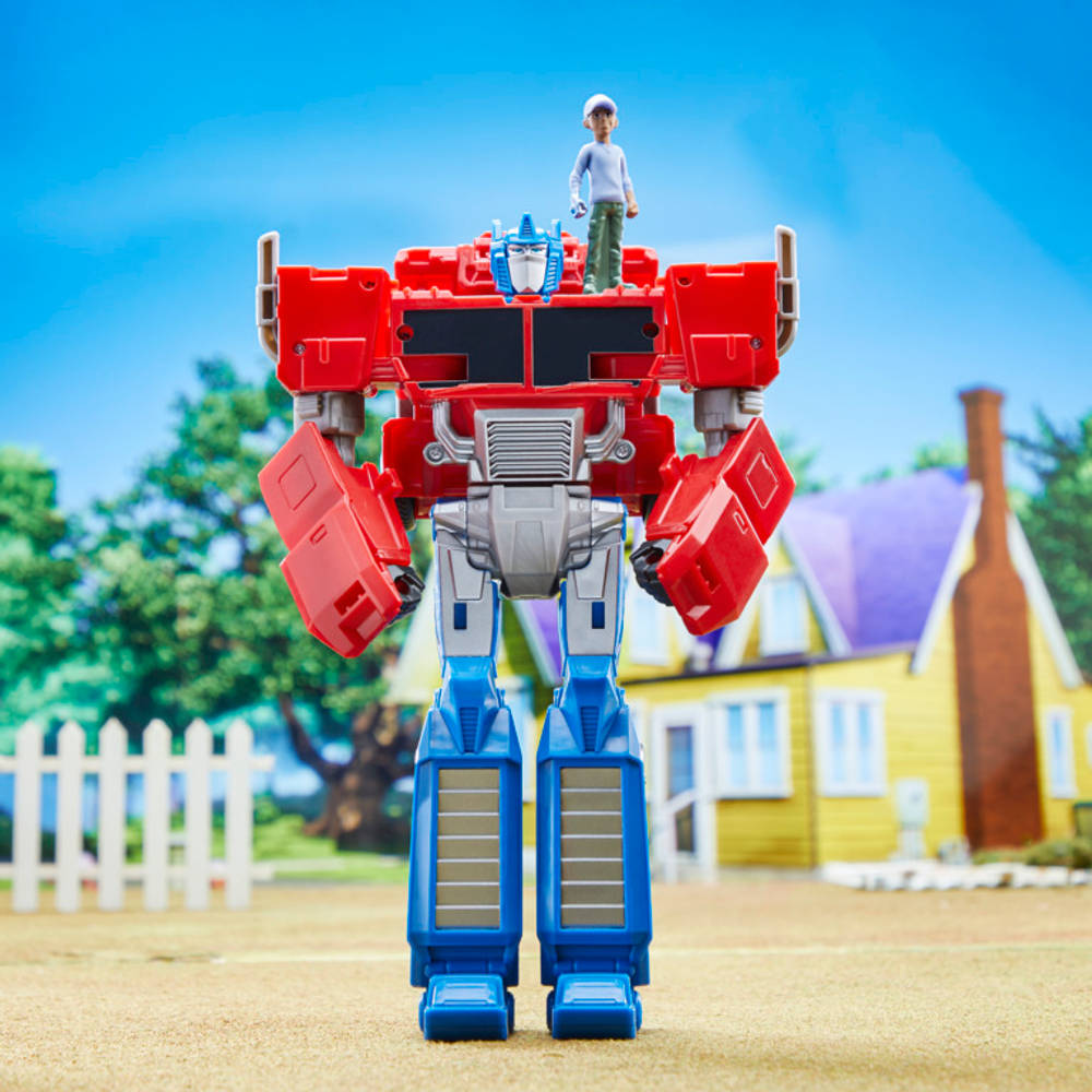 Transformers EarthSpark Spin Changer Optimus Prime en Robby Malto ...