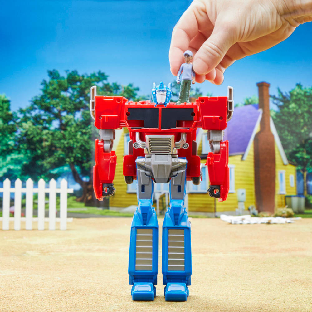 Transformers EarthSpark Spin Changer Optimus Prime en Robby Malto ...